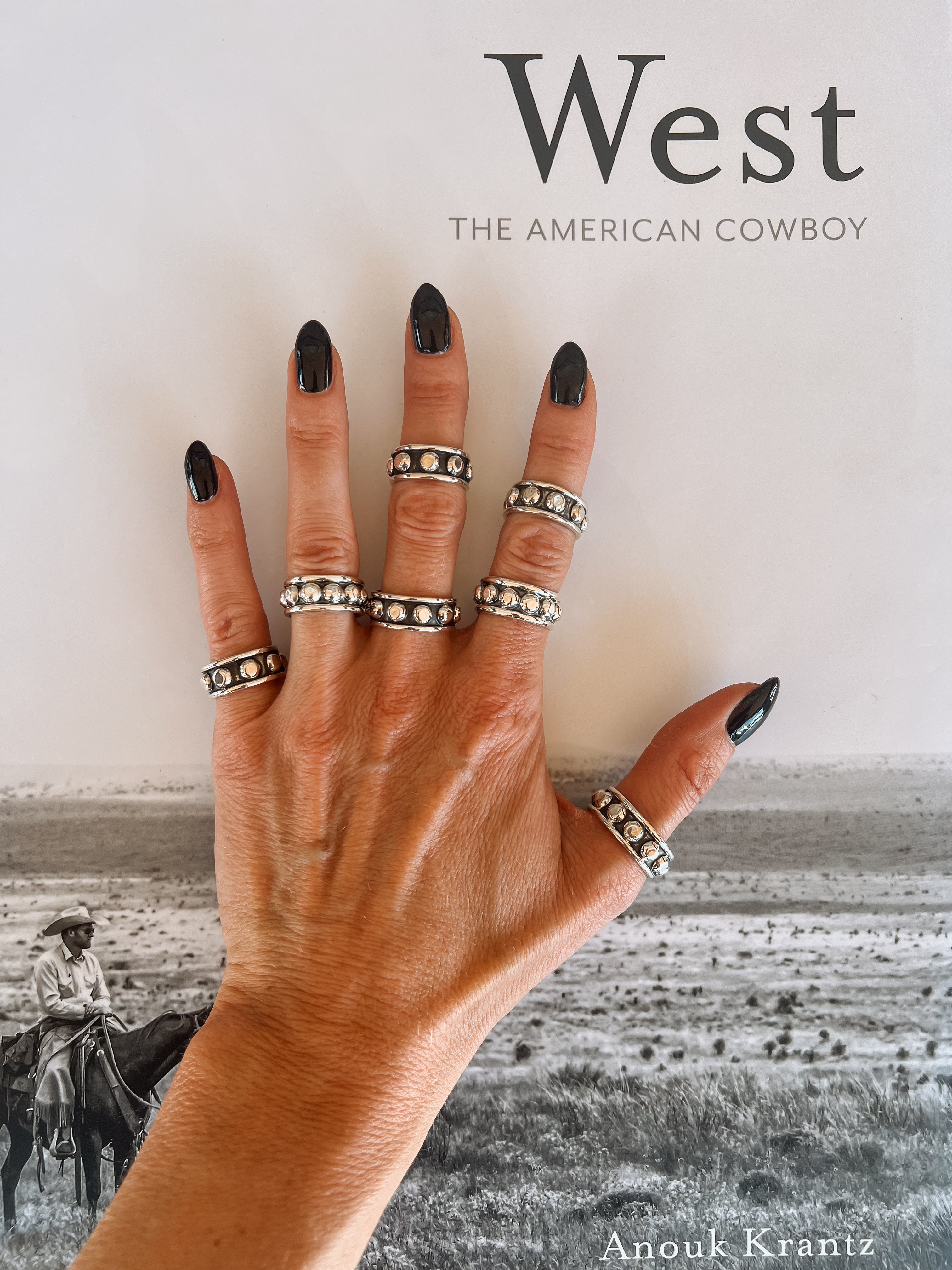 5MM Ball Point Sterling Silver Ring – Triangle T Boutique