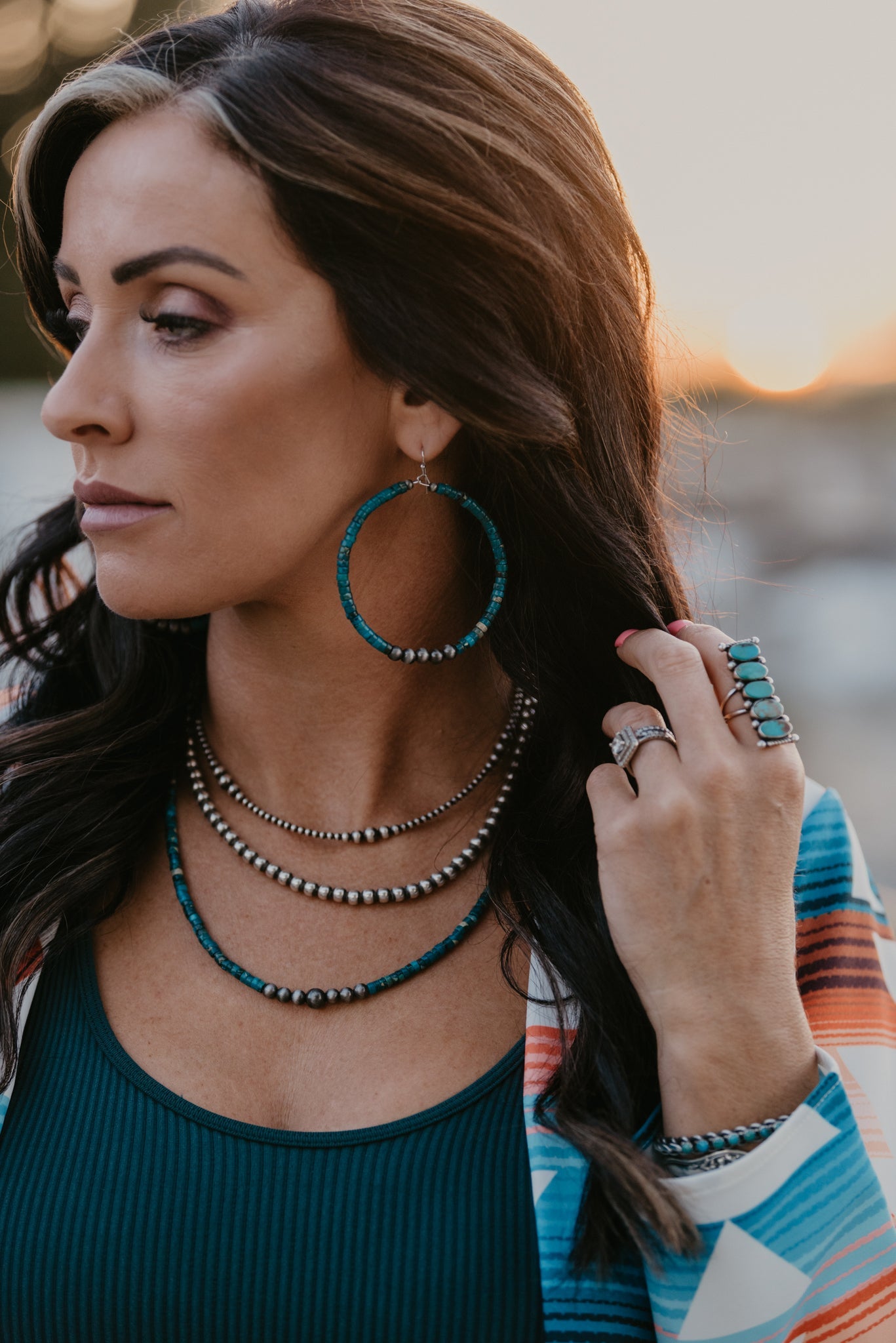 The Emma Hoops – Triangle T Boutique