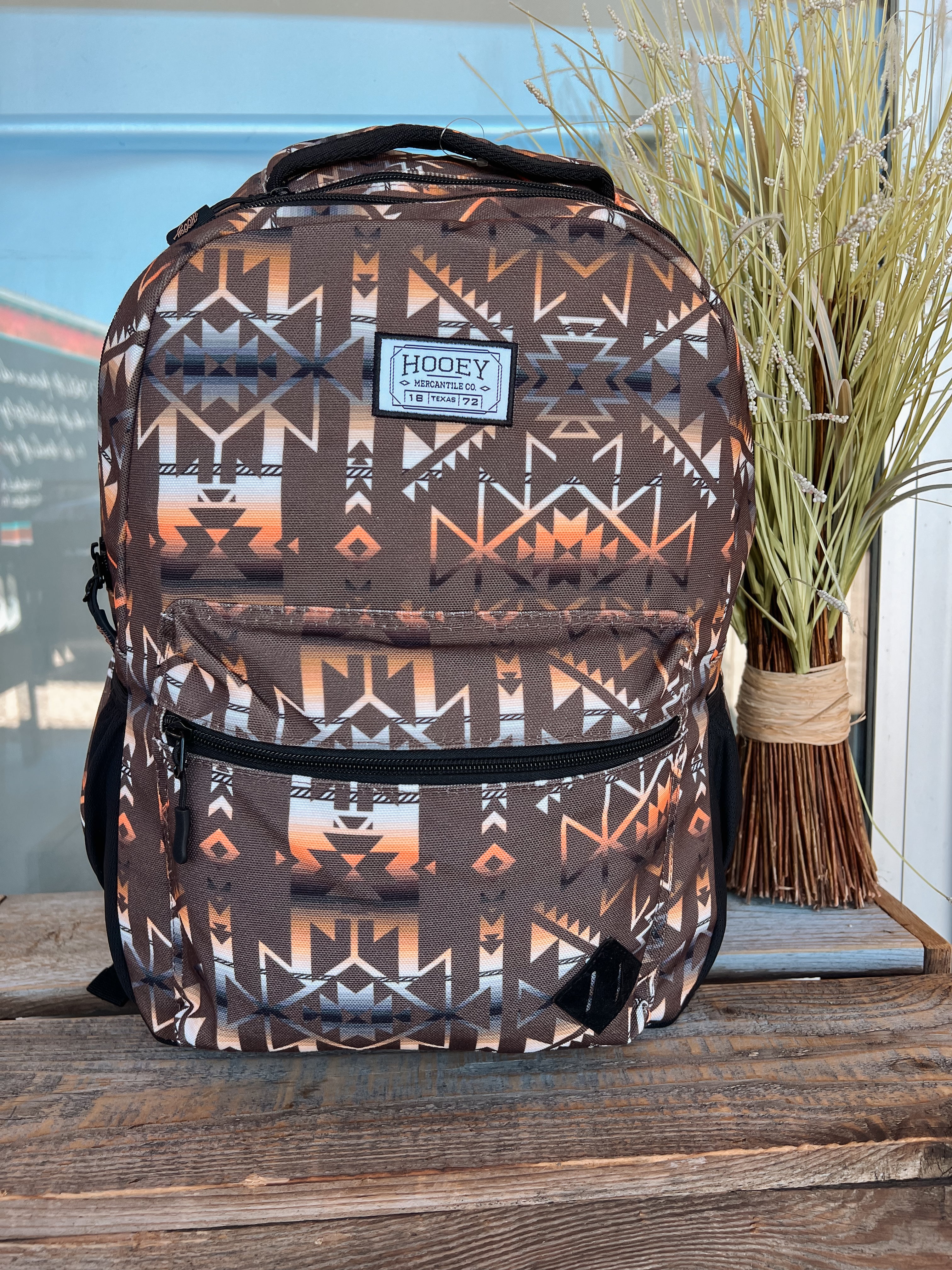 Recess Backpack by Hooey - Brown & Orange – Triangle T Boutique