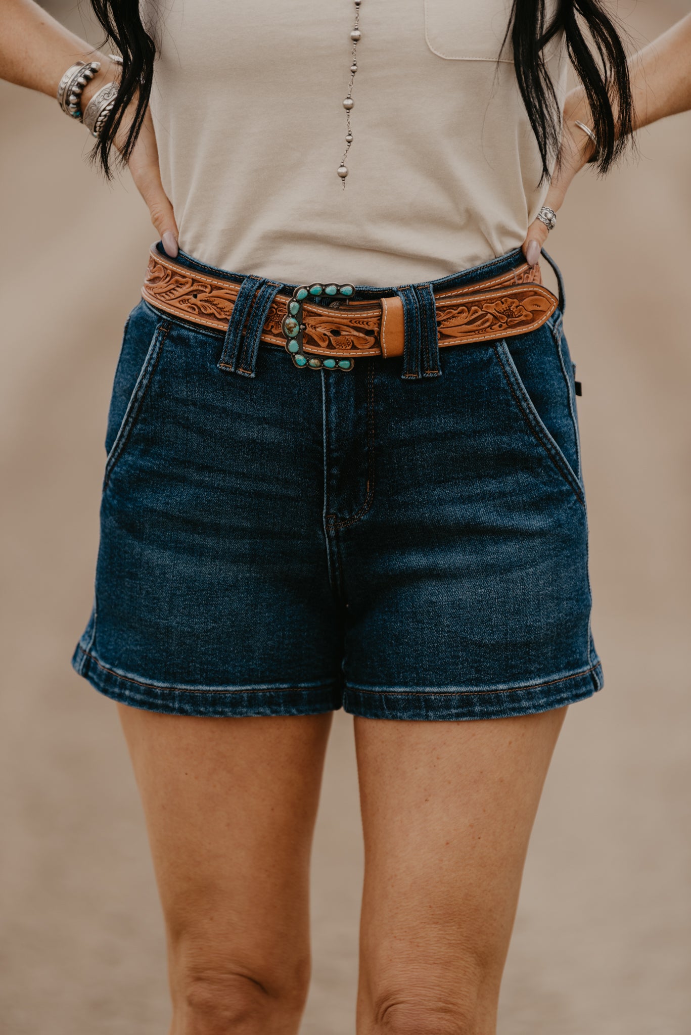 Donahew Denim Shorts – Triangle T Boutique
