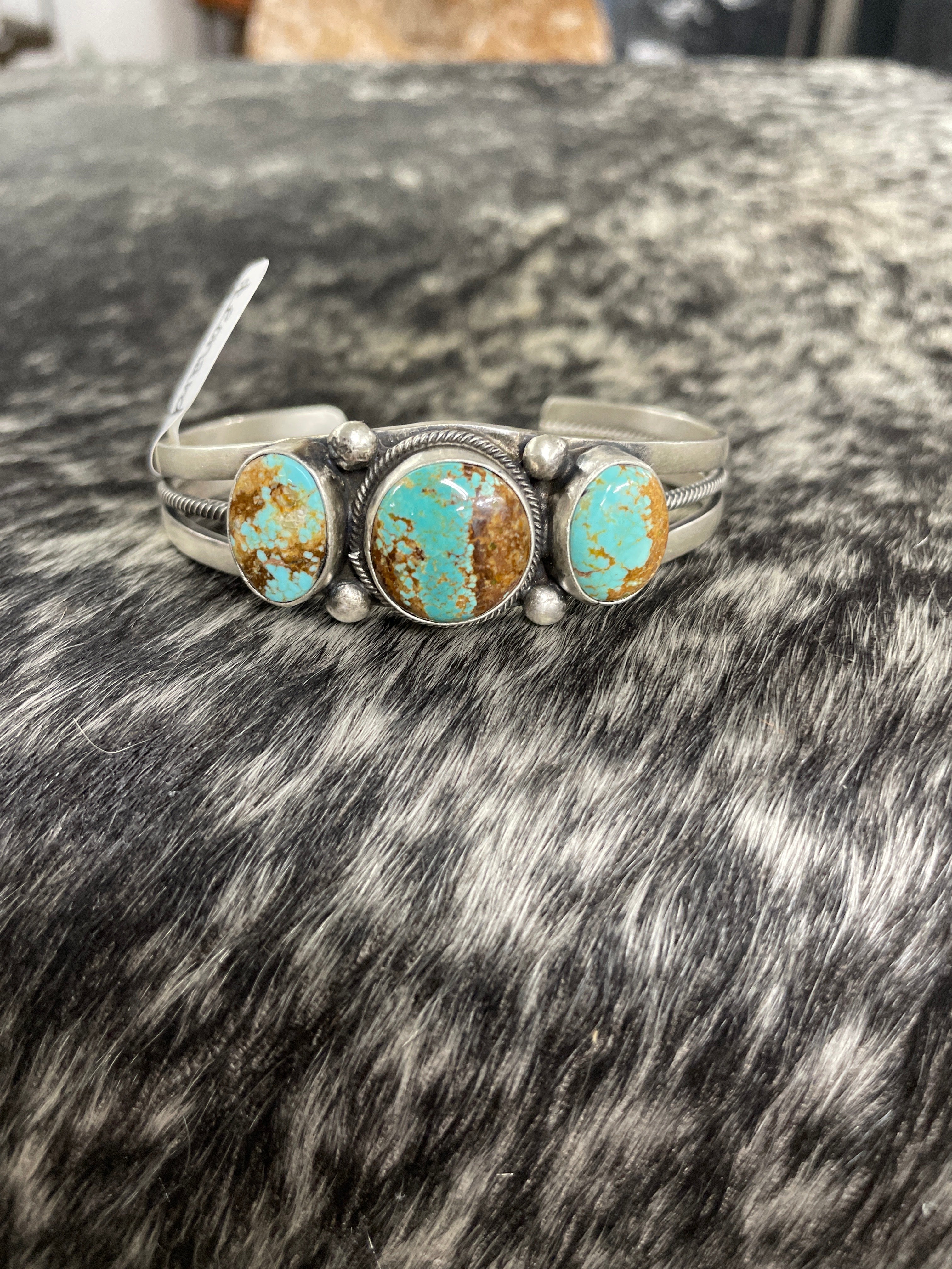 Leonard Turquoise Cuff – Triangle T Boutique