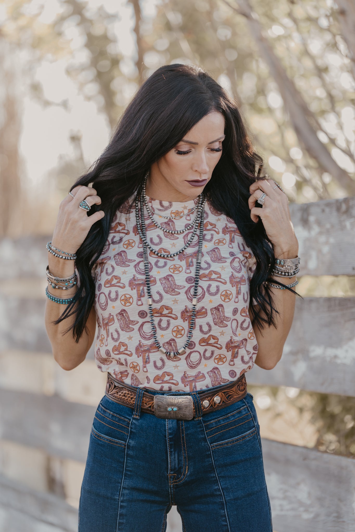 Rope and Ride Tee – Triangle T Boutique