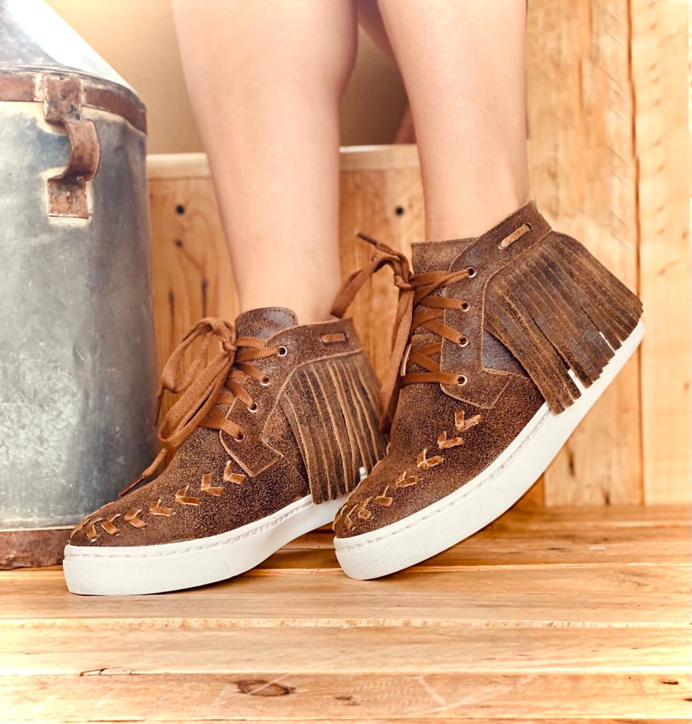 The Cheyenne Sneaker – Triangle T Boutique