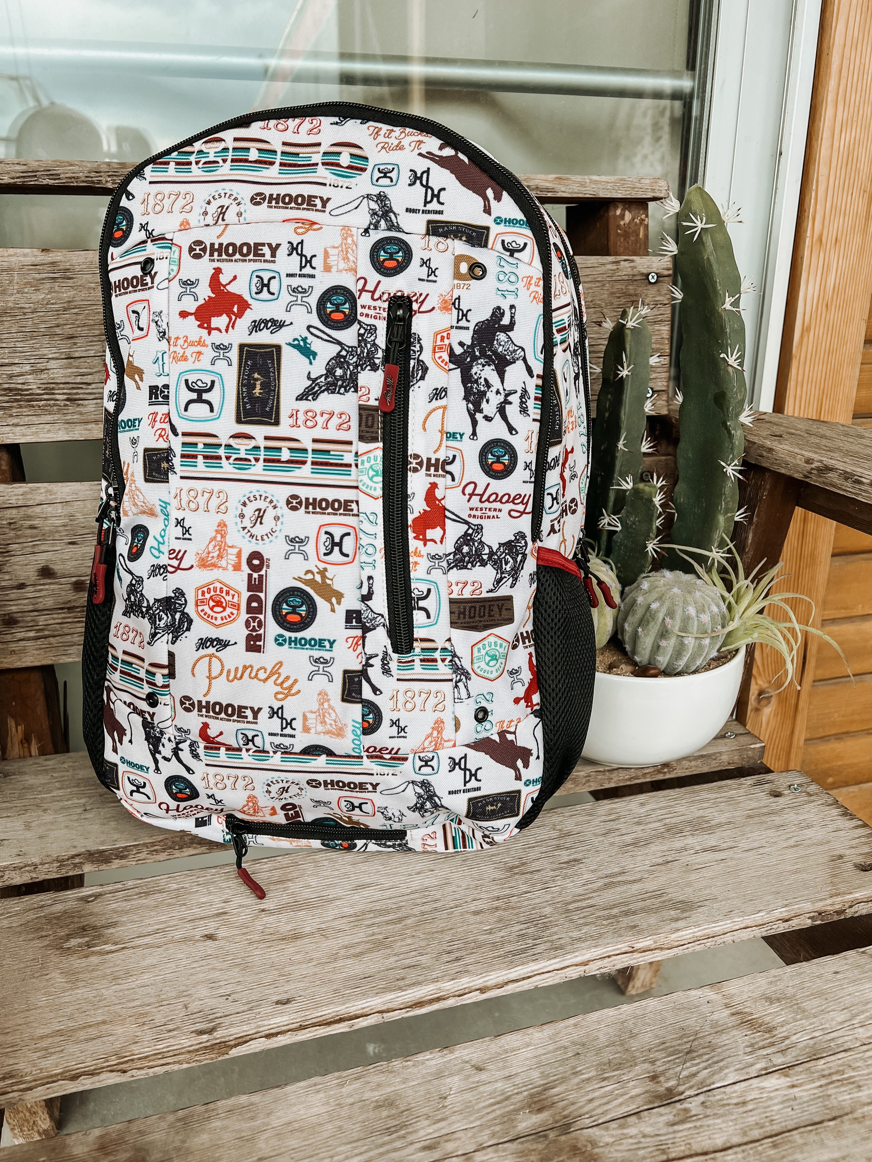 Rockstar Backpack by Hooey - Cream Rodeo – Triangle T Boutique