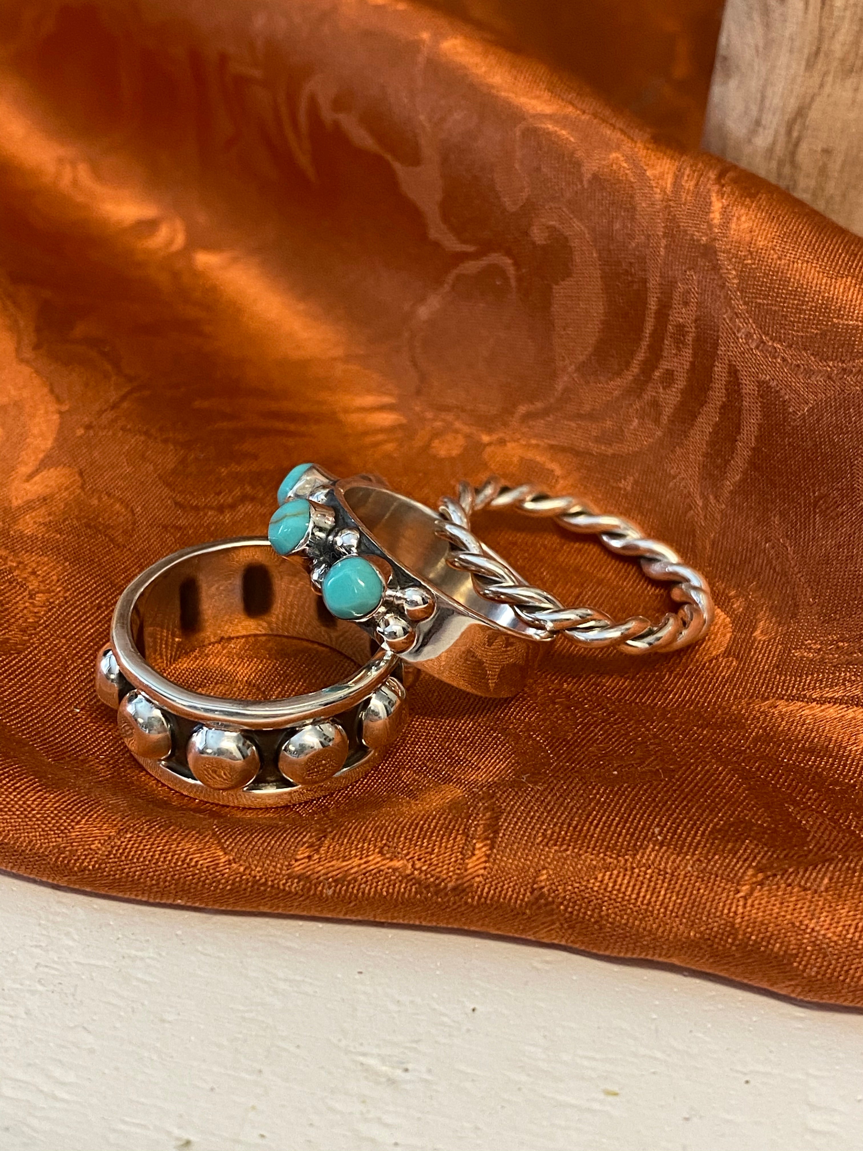 The Deluxe Ring Stacker Set – Triangle T Boutique