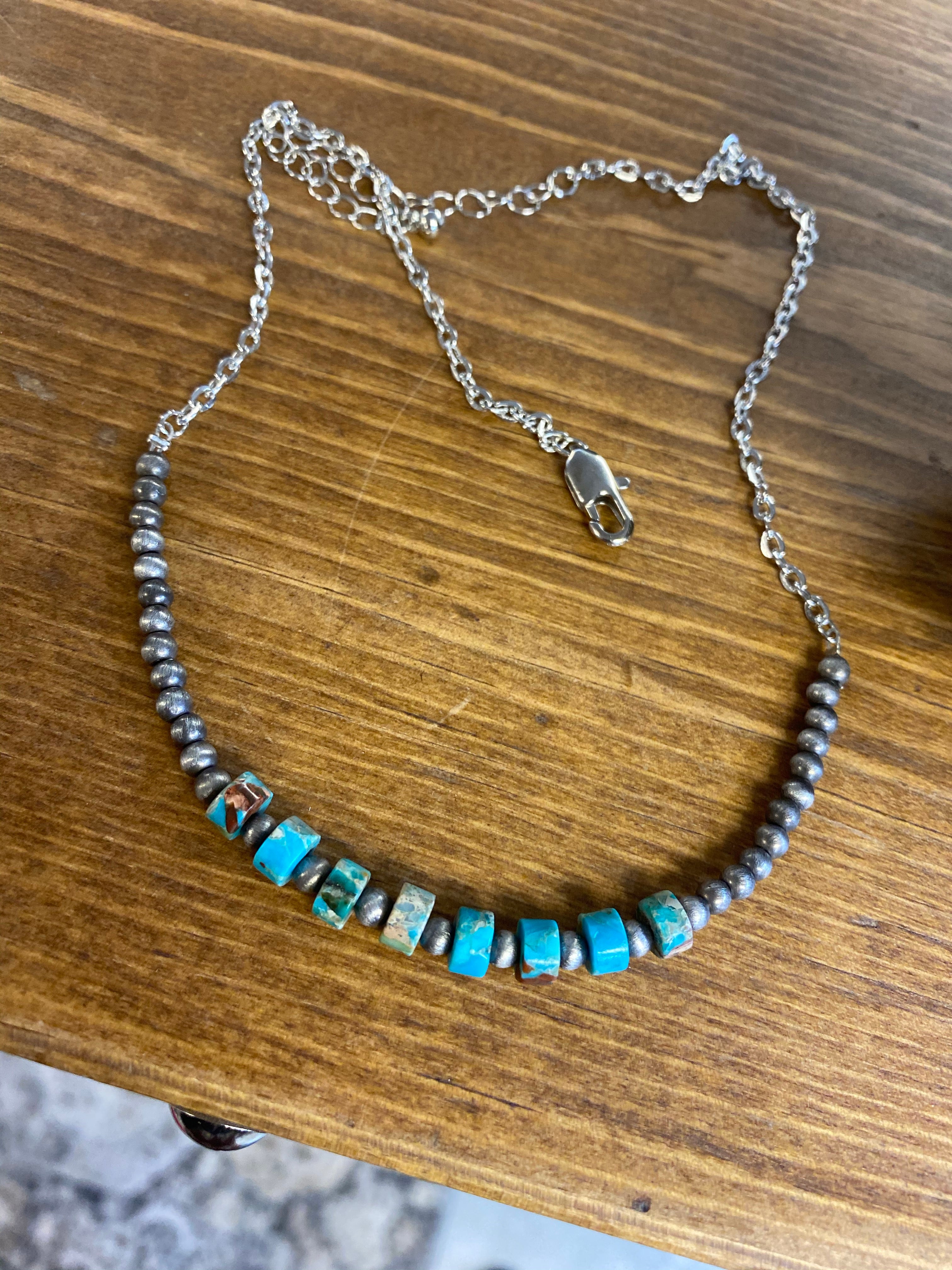 The Donna Turquoise Choker – Triangle T Boutique